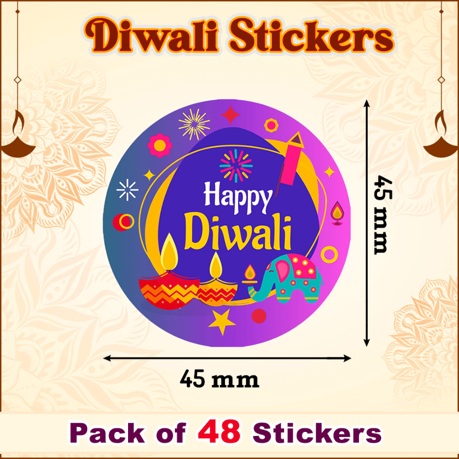 Diwali Stickers: Happy Diwali, Deepavali, Shubh Diwali Designs – Tagged ...