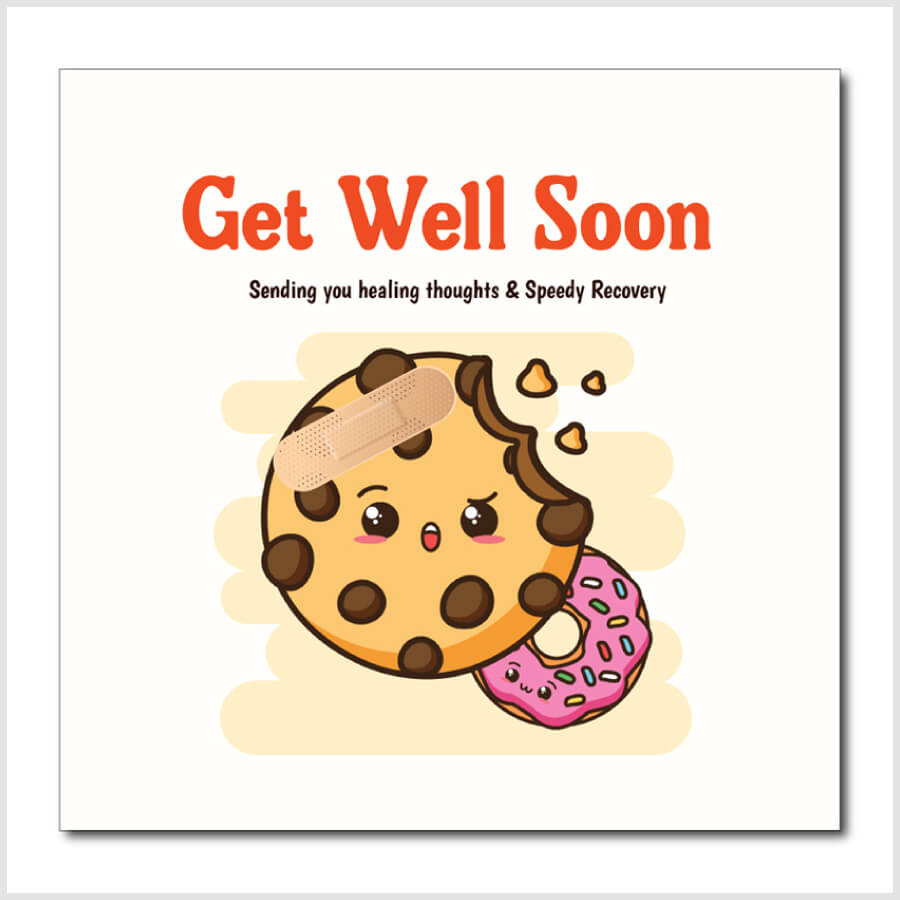 Sweet Get Well Card Printable Editable Templates and Greeting Cards