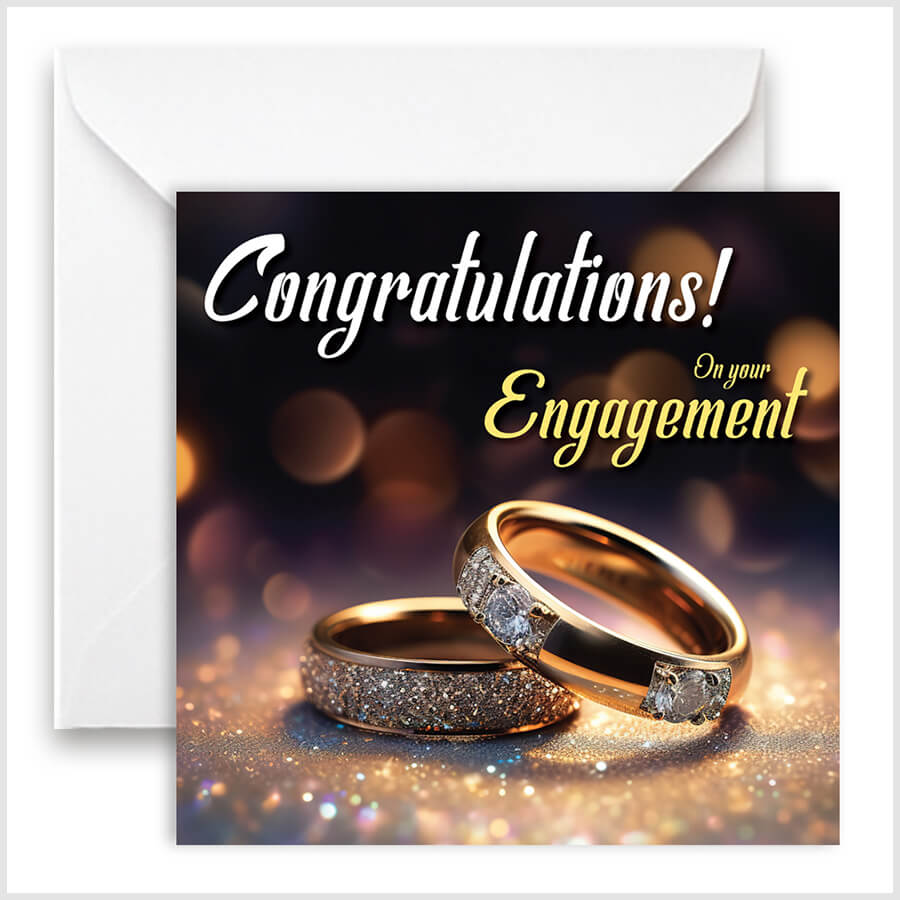 Engagement Congratulations Cards | Free Printable Greeting Card Templates