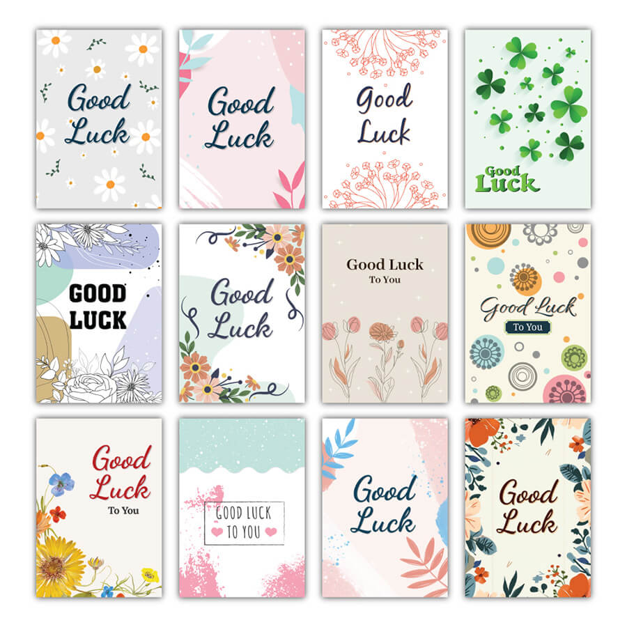 Good Luck Card | Best Of Luck Messages | Best of Luck Cards – papaprints