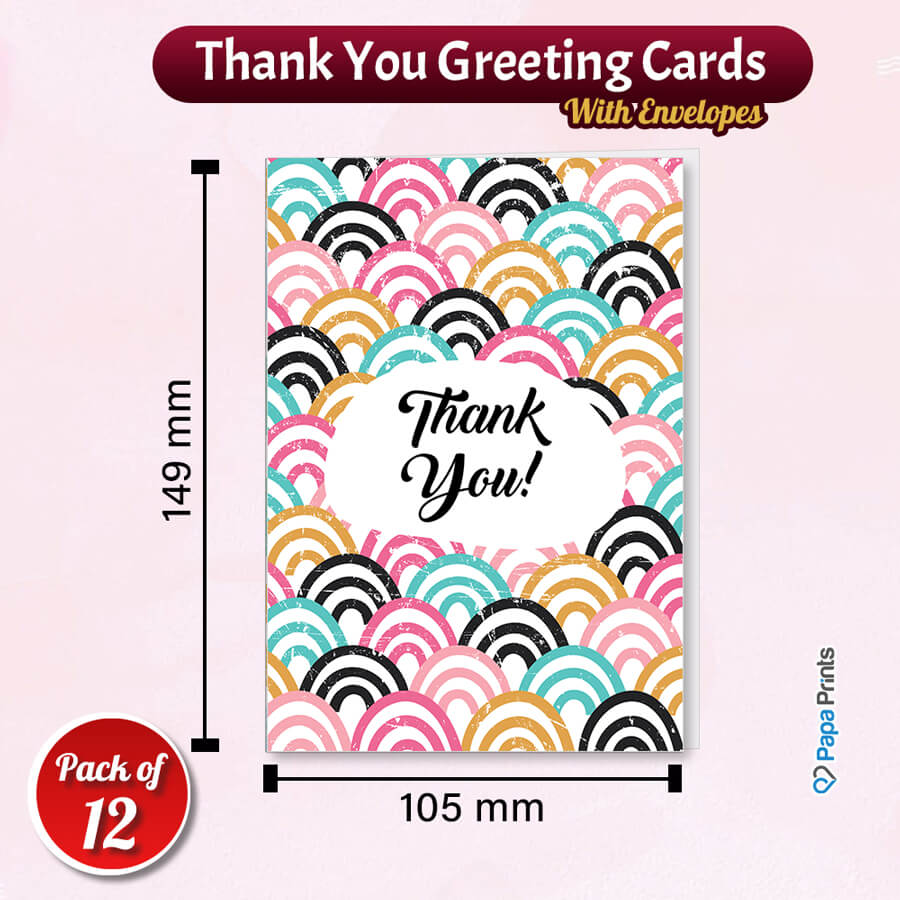 Thank You Cards Designs & Printing – Customizable Gratitude Cards Online