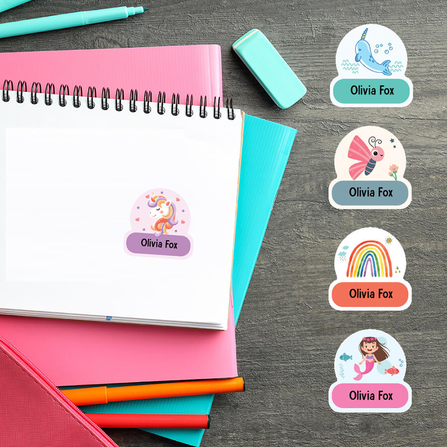 Buy Personalised Name Labels for Kids - Waterproof & Easy to Apply