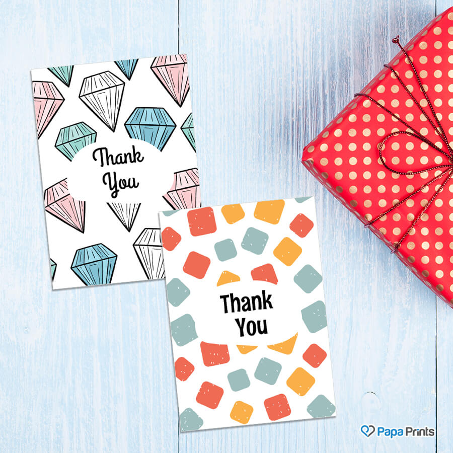 Thank You Cards Designs & Printing – Customizable Gratitude Cards Online