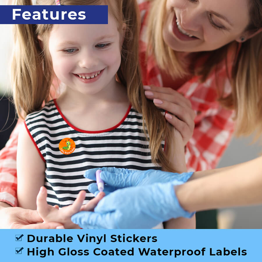 Bravery Reward Stickers/Reward sticker/School sticker