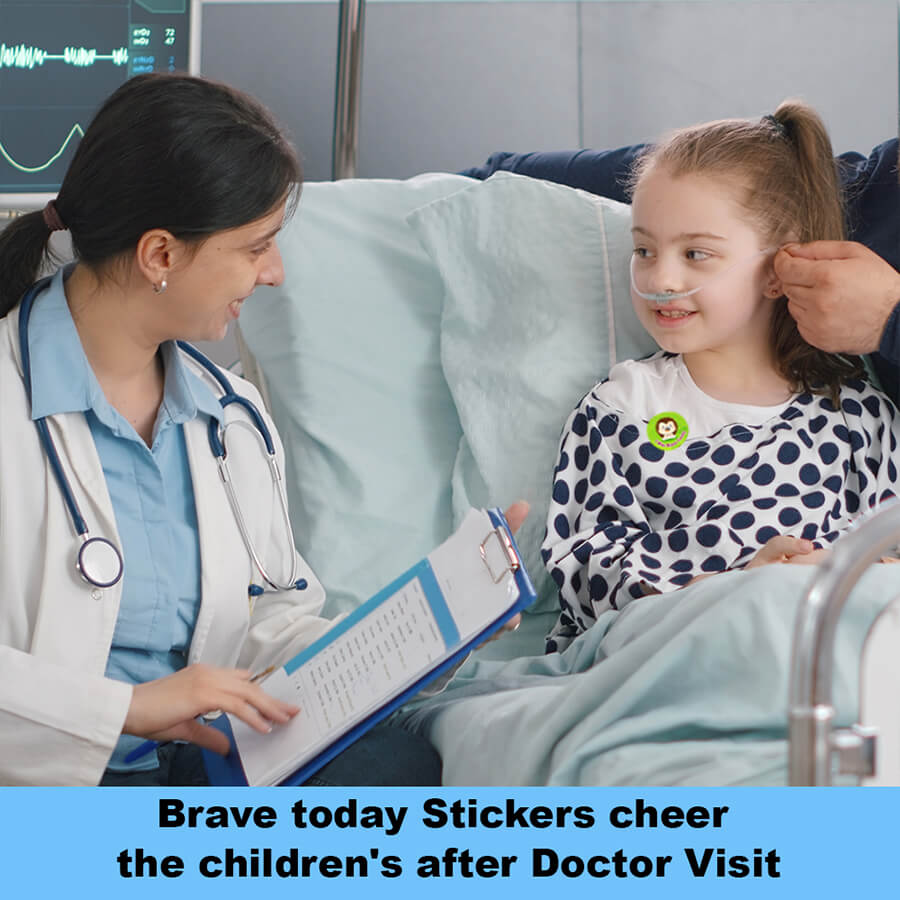 Bravery Reward Stickers/Reward sticker/School sticker