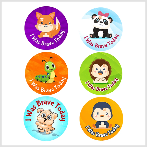 Bravery Reward Stickers/Reward sticker/School sticker