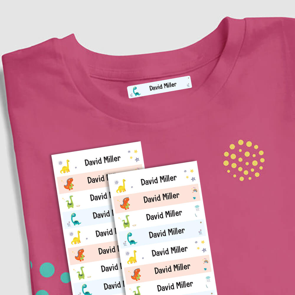 Custom Iron On Label | Iron On Labels for Uniform