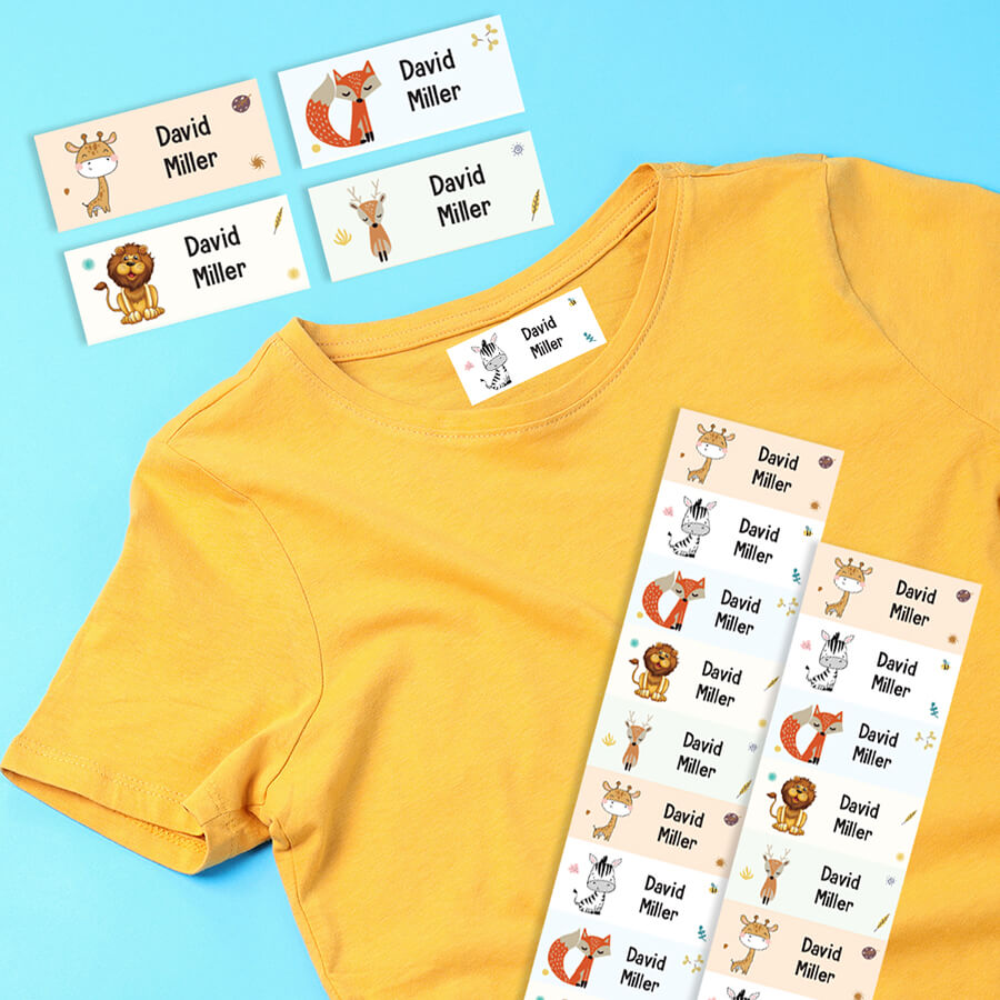 Iron On Clothing Name Tags | Iron On Name Label